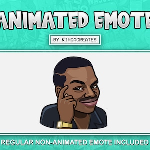 ANIMATED EMOTE Meme Think for Twitch and Discord ! ( Regular Emote ...