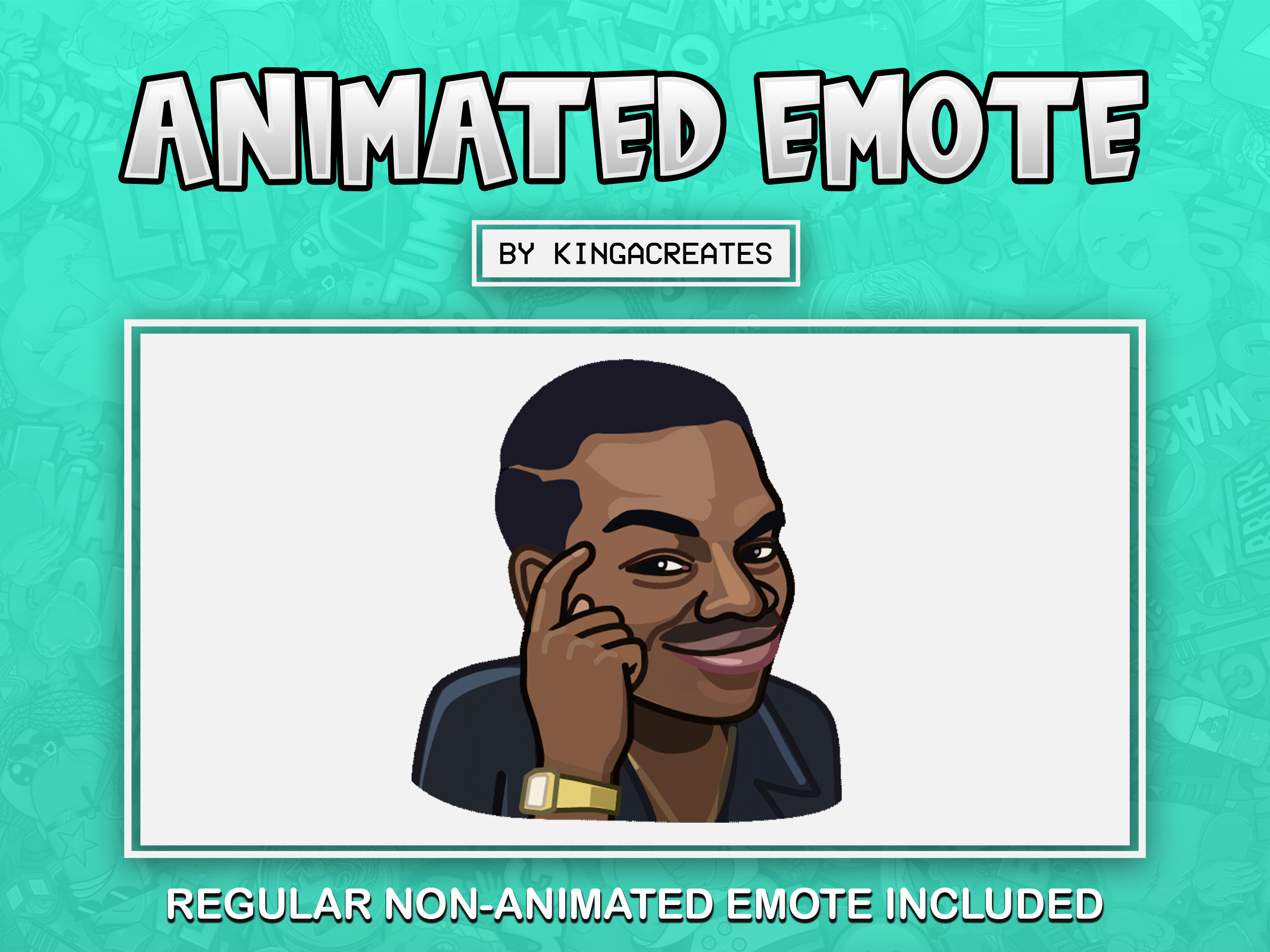 ANIMATED EMOTE Meme Think for Twitch and Discord ! ( Regular Emote ...