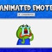 ANIMATED EMOTE Pepe Crying Peepo for Twitch and Discord ! ( and More ...