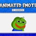 ANIMATED EMOTE Pepe Agree Yes Peepo for Twitch and Discord ! ( and More ...