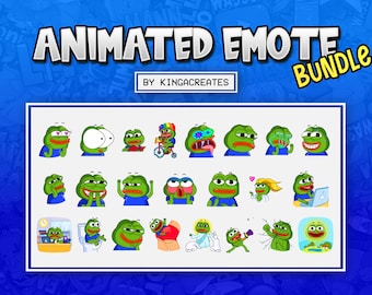 30 Animated Pepe Music Emotes Pack Twitch Emotes Discord Emotes Dance ...