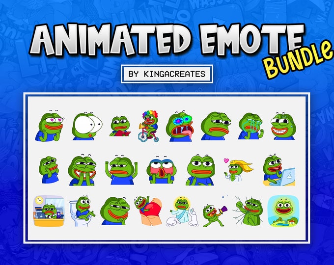 Pixel Peepo Sub/bit Badges - Etsy Canada