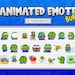 ANIMATED EMOTE BUNDLE Pepe Peepo for Twitch and Discord ! ( and More ...