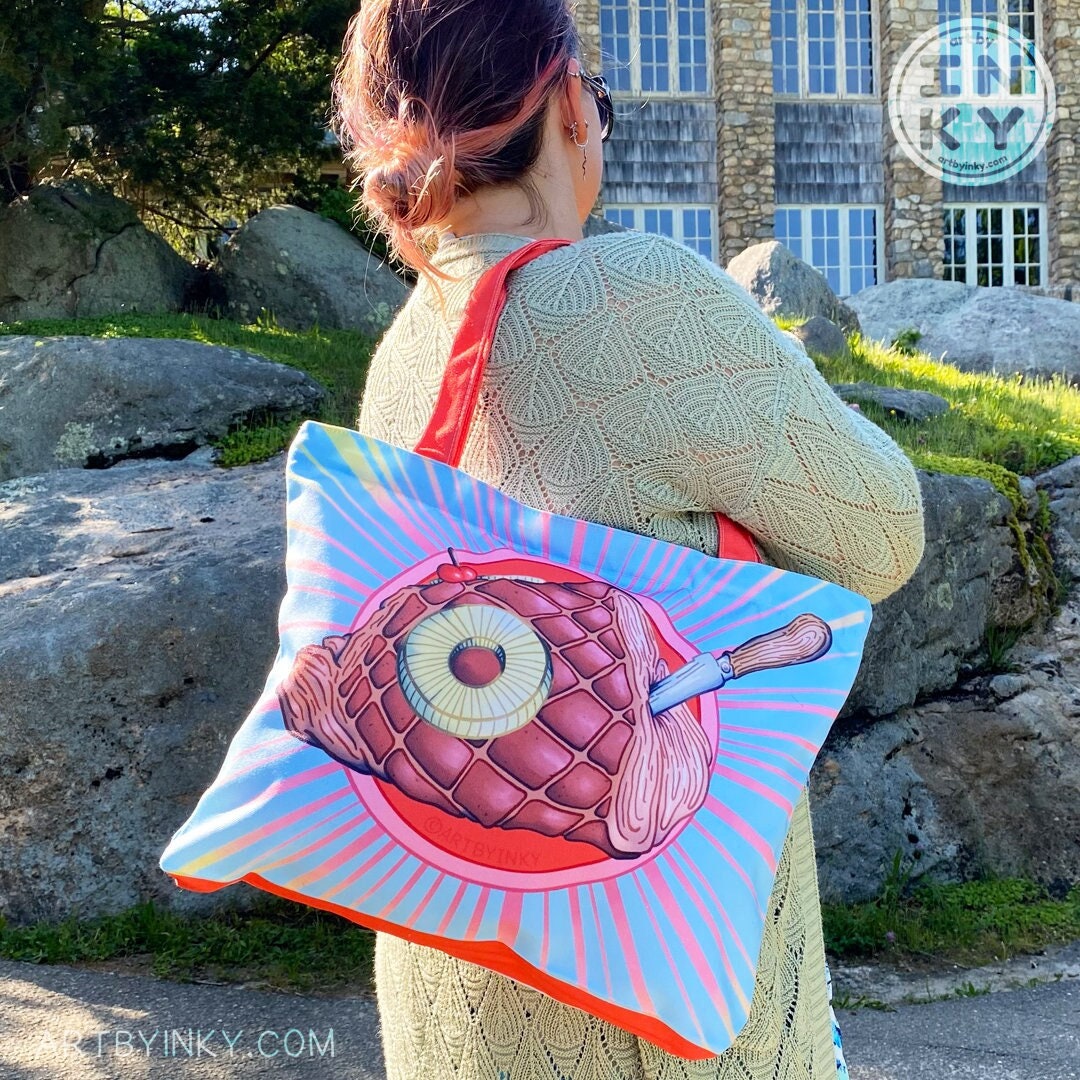 Rum Ham Zippered Tote Bag (16 X 13”) - Etsy