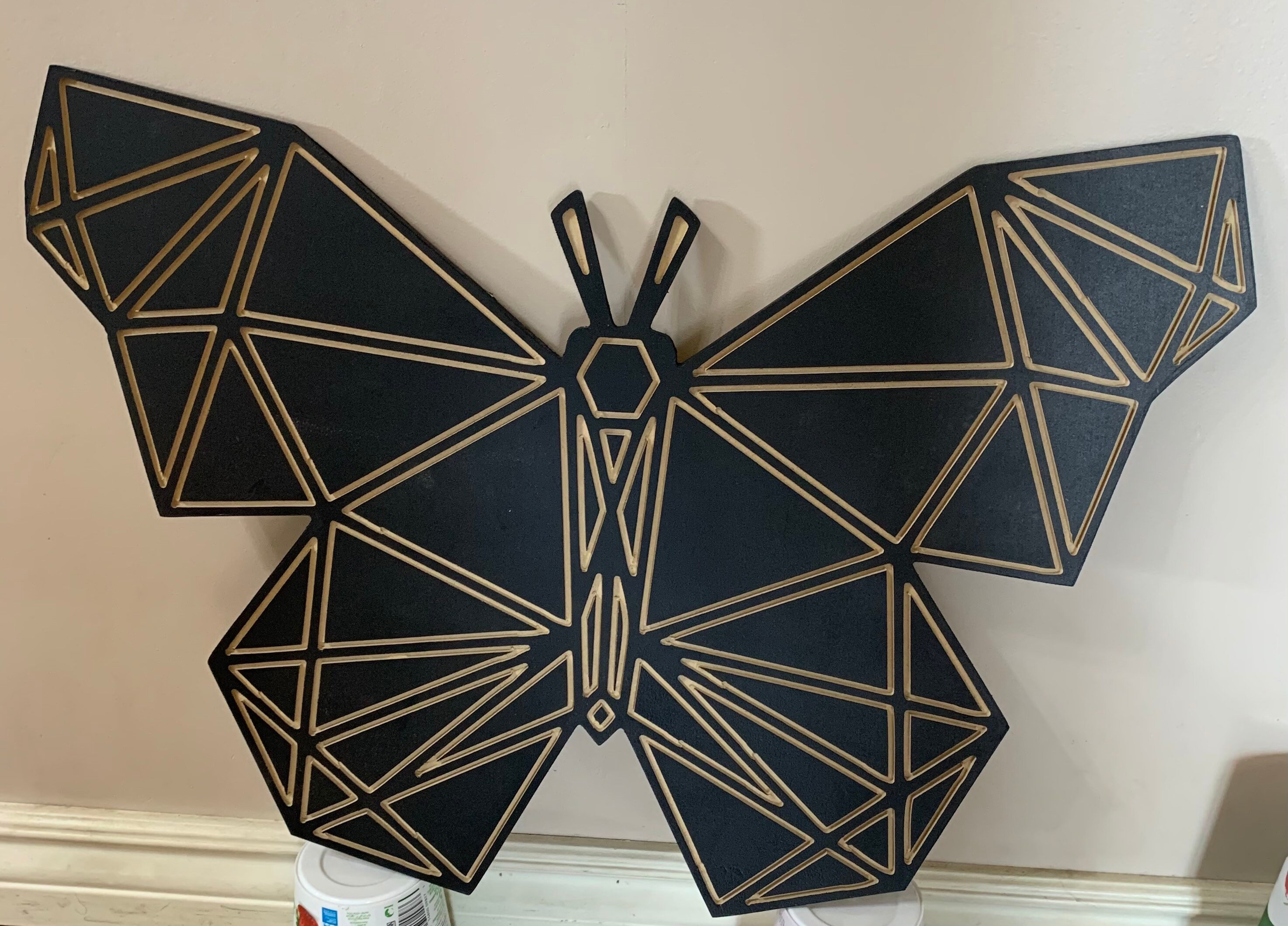 Geometric Butterfly | Etsy