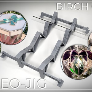 3D GEO-JIG | Stained Glass Jig/mold - 6 Angles for Spinners, Pentagons ...