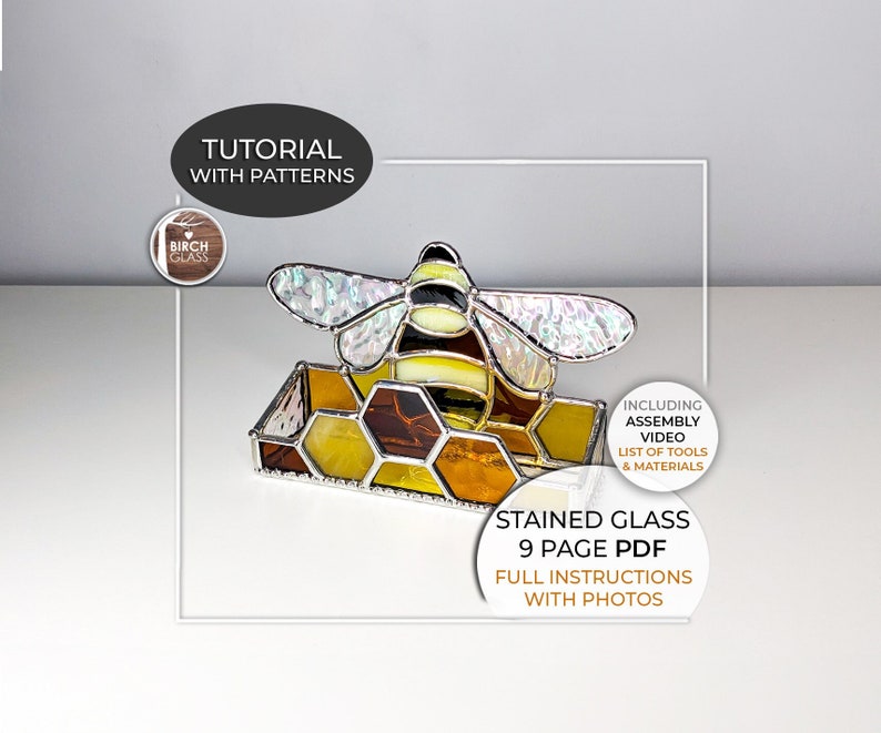 TUTORIAL • Bee Business Card Holder (full Instructions & Bonus Video ...