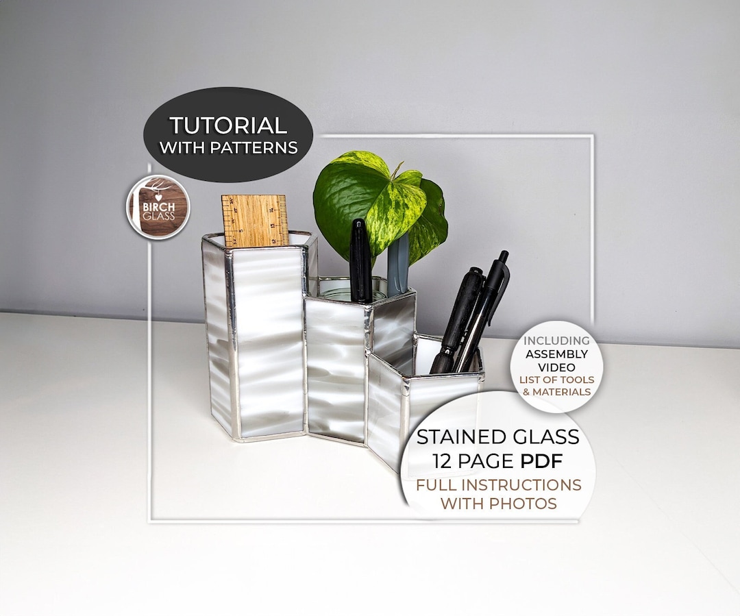 TUTORIAL • Pentagon Desk Organizer (full Instructions & Bonus Video ...