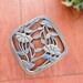 Vintage Brass Floral Trivet, Wall Hanging, Princess House Daisy Flower ...
