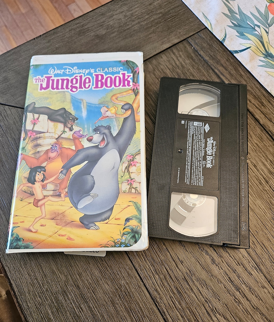 The Jungle Book Walt Disney Classic VHS Tape Black Diamond - Etsy