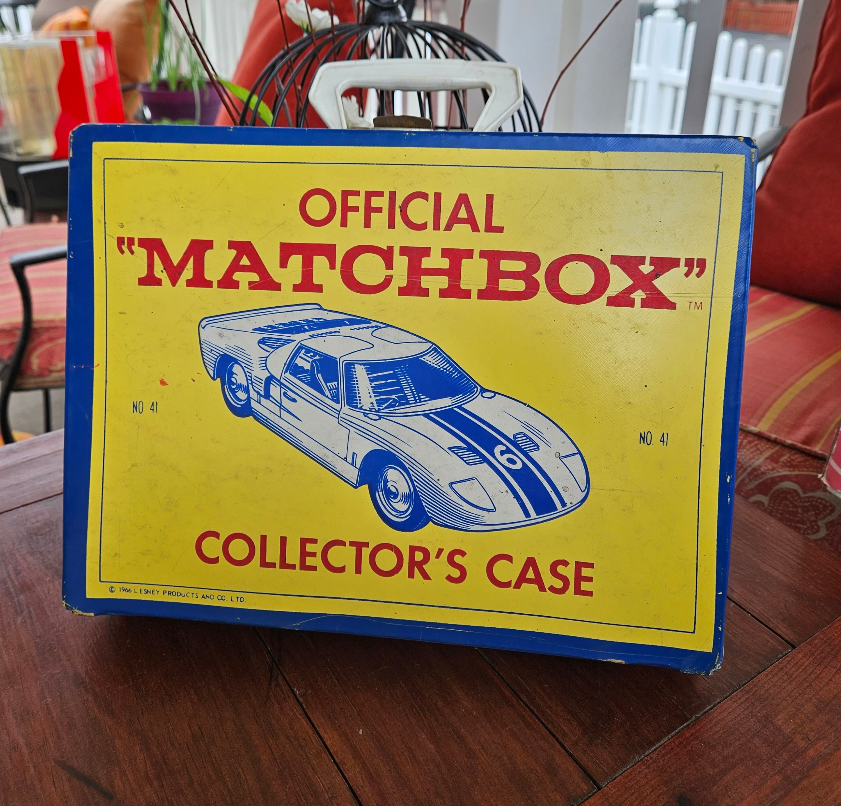 Vintage Matchbox Collector's Case 1966 With Cars - Etsy