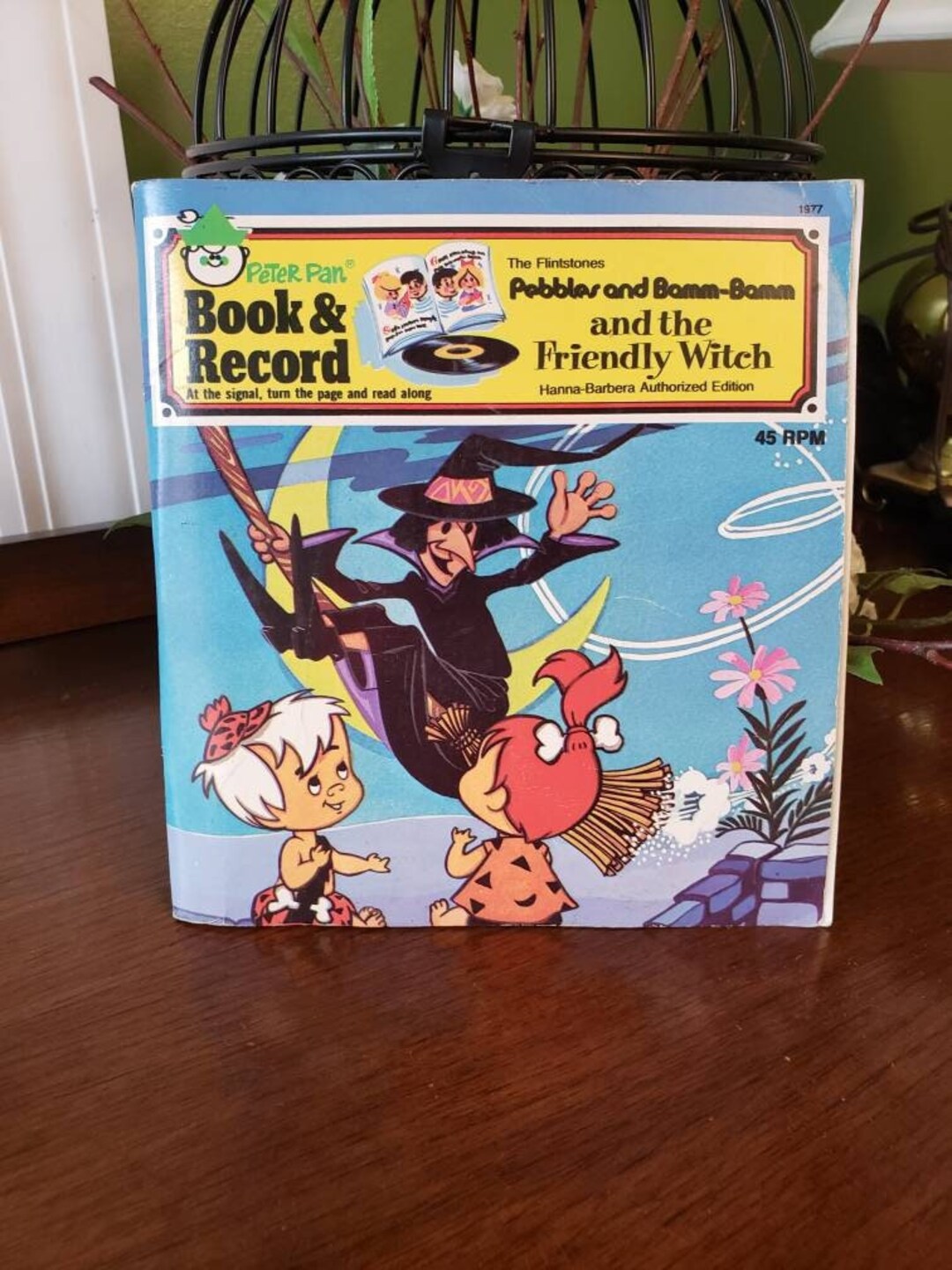 Peter Pan Records 1977 Pebbles and Bamm-bamm and the Friendly Witch - Etsy