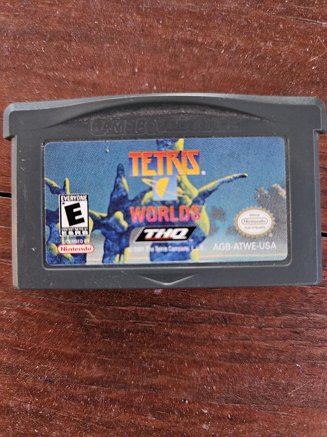 Tetris Worlds Nintendo Gameboy Advance Game Cartidge Tested - Etsy