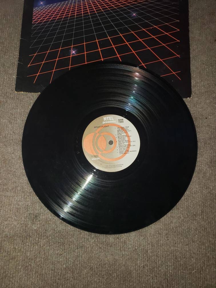 Vintage Vinyl Record Album Night Flight K-tel Records 1982 - Etsy