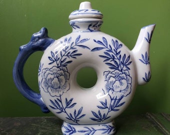 Blue Delft Teapot - Etsy