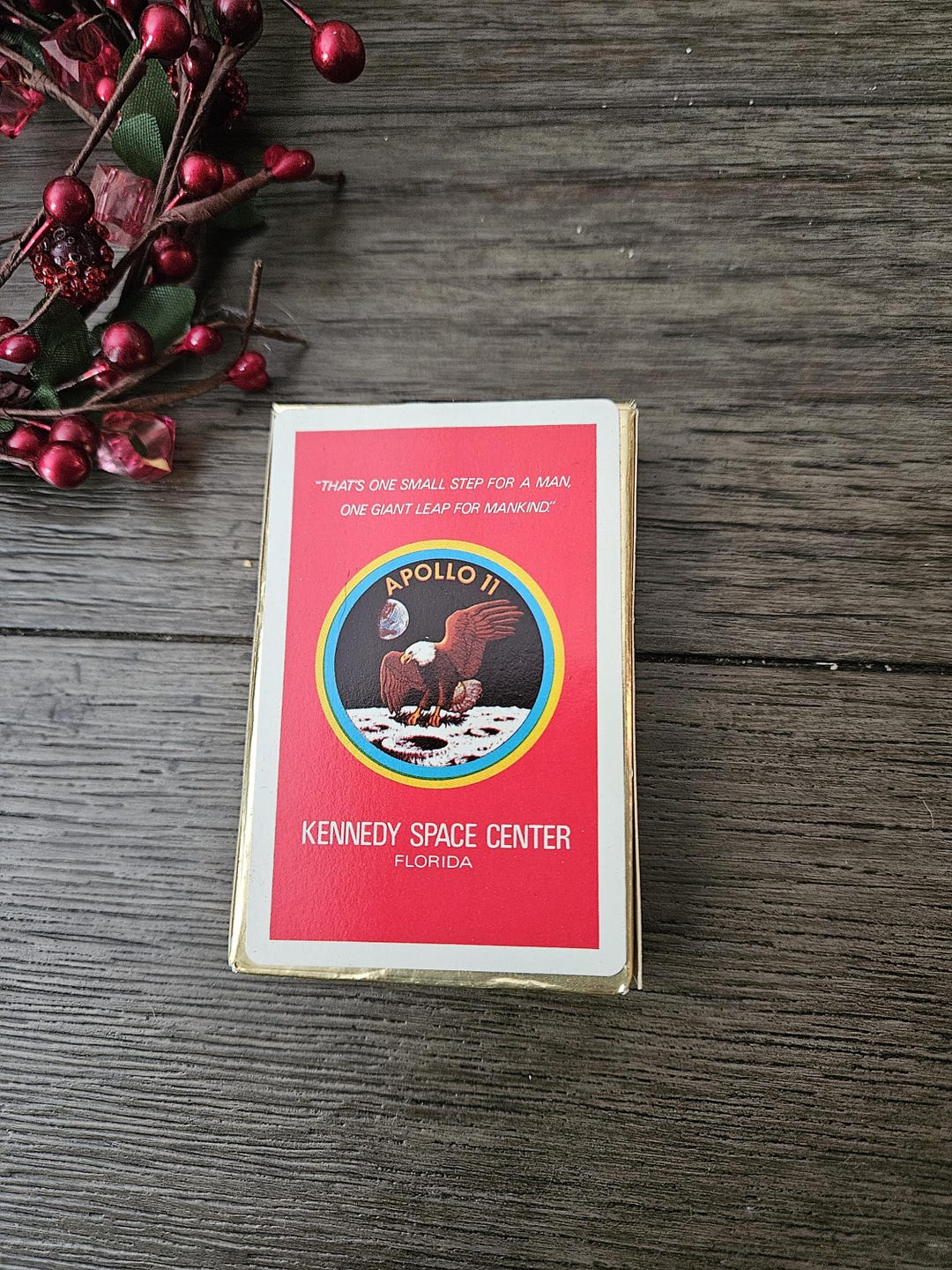 Vintage Apollo 11 Kennedy Space Center Playing Cards Vintage - Etsy