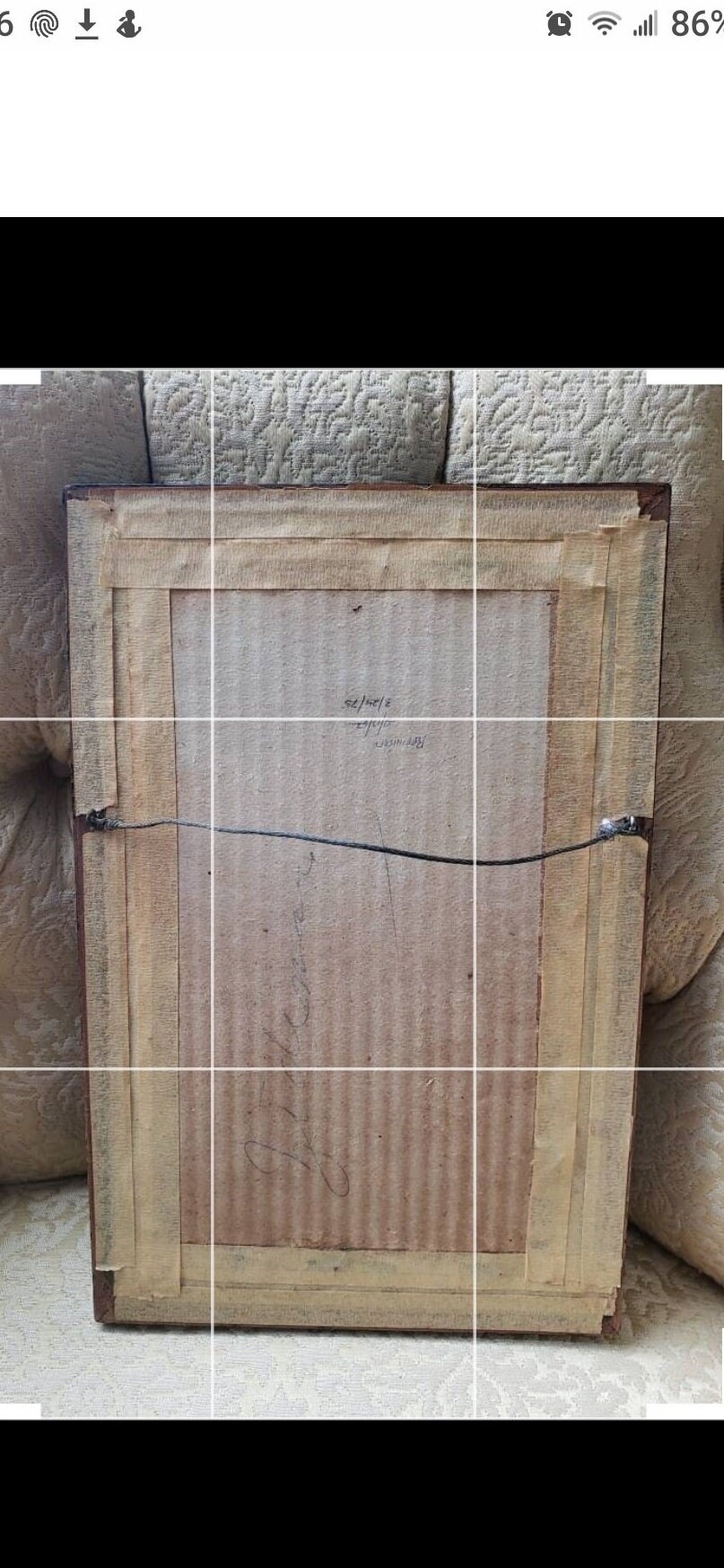 Fishel Adler & Schwartz Woman Carrying Violin Antique Print Framed ...