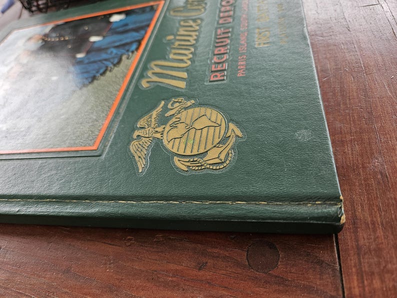 1957 Marine Corps Recruit Depot Yearbook First Battalion Platoon 249 ...