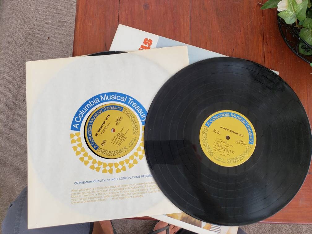 20 Monster Hits & 10 More Monster Hits LP Vinyl Record Set Columbia ...