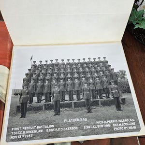 1957 Marine Corps Recruit Depot Yearbook First Battalion Platoon 249 ...