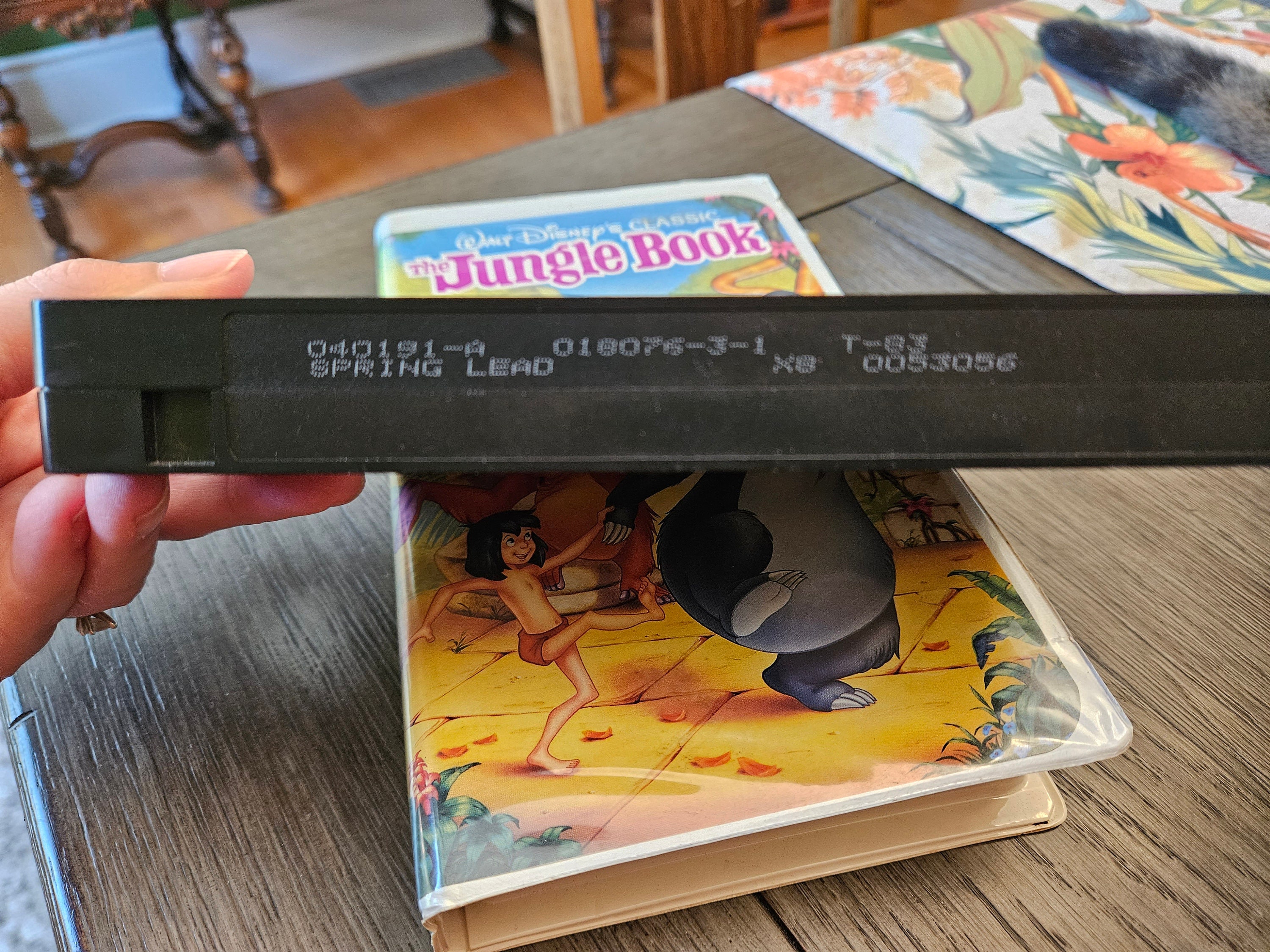 The Jungle Book Walt Disney Classic VHS Tape Black Diamond - Etsy