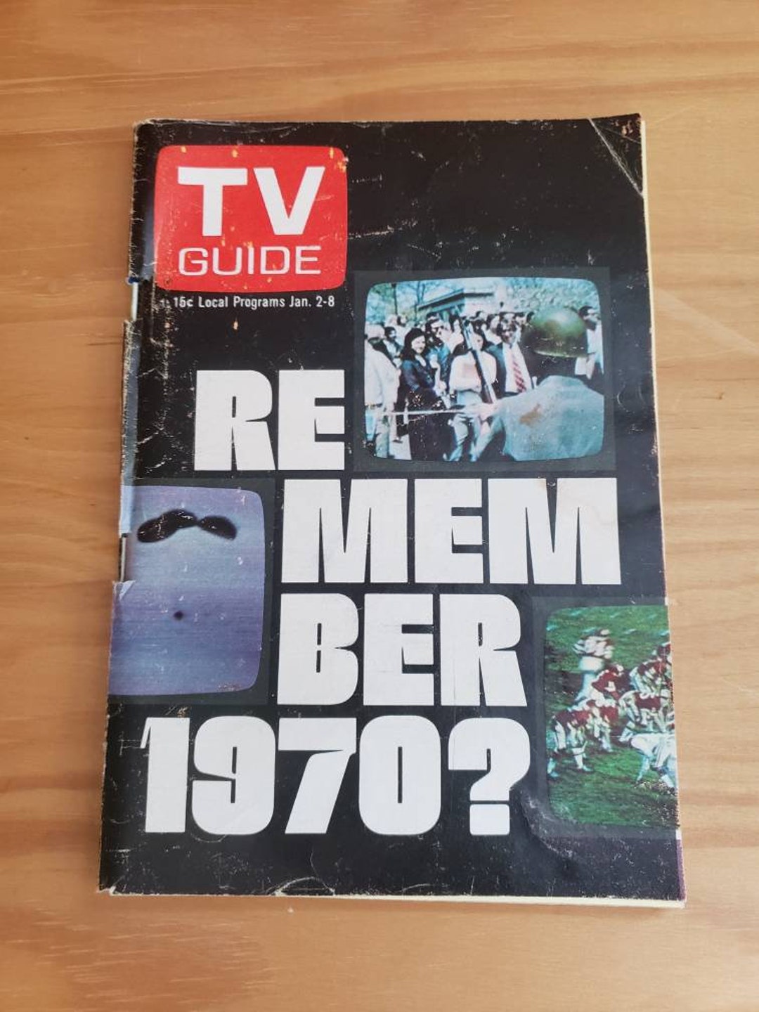 Remember 1970 TV Guide 1971 Jan. 2-8 Magazine Issue - Etsy