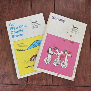Vintage Peanuts Books Snoopy Charlie Brown 1960s Charles M Schulz - Etsy