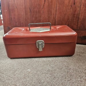 Vintage J.C. Higgins Metal Tackle Box Tool Box 1960s Sears Roebuck - Etsy
