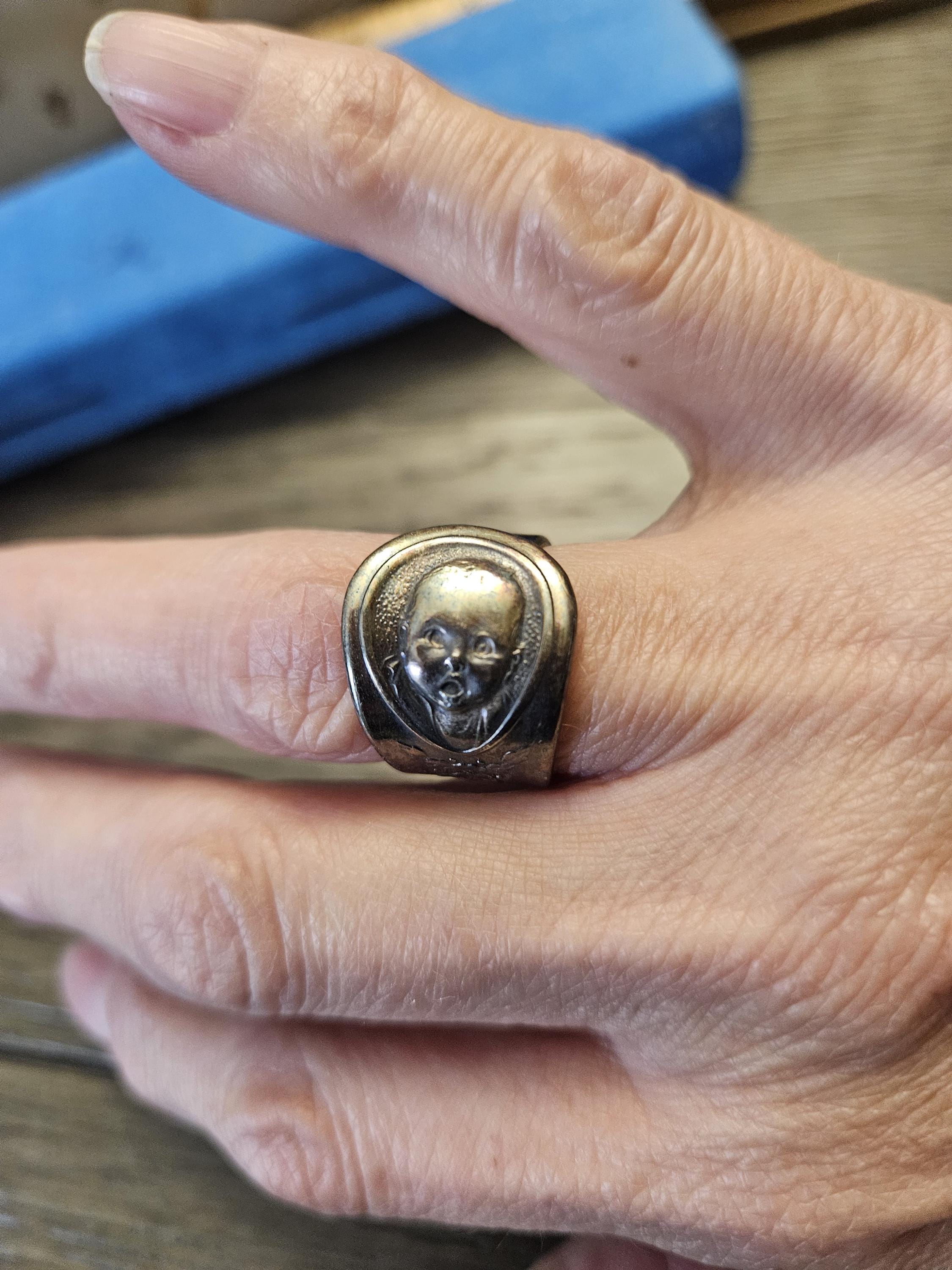 Vintage Oneida Baby Gerber Spoon Ring 1980 - Etsy
