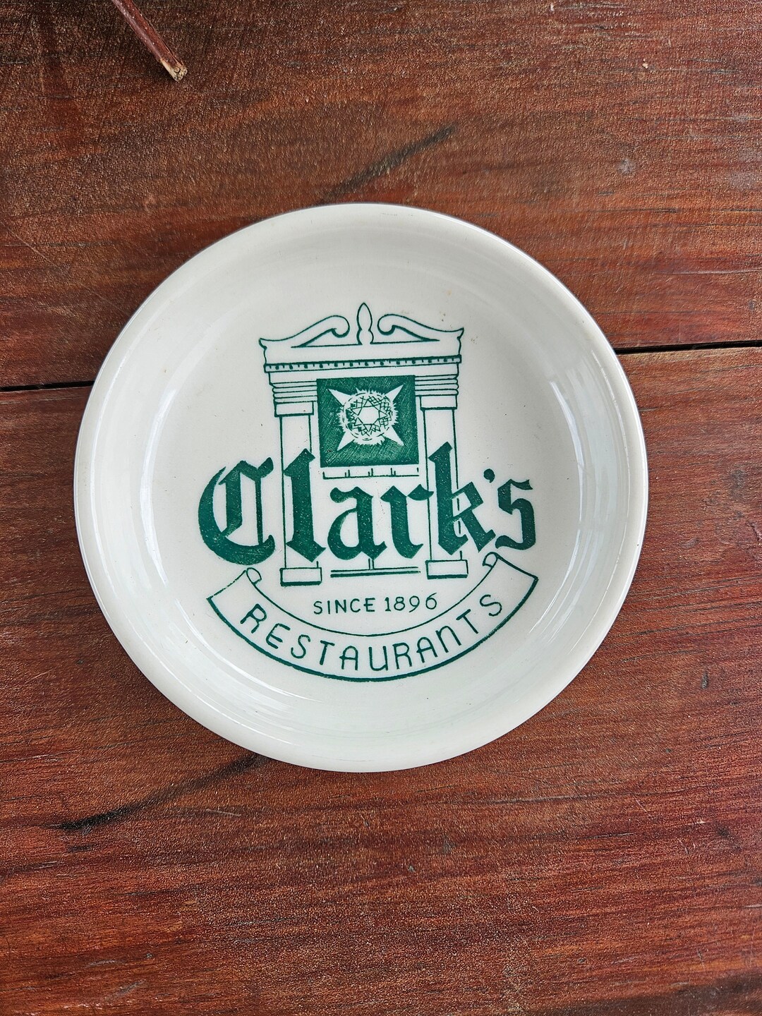 Clark's Restaurant Vintage Saucer Lemon Dish Walker China E-49 - Etsy