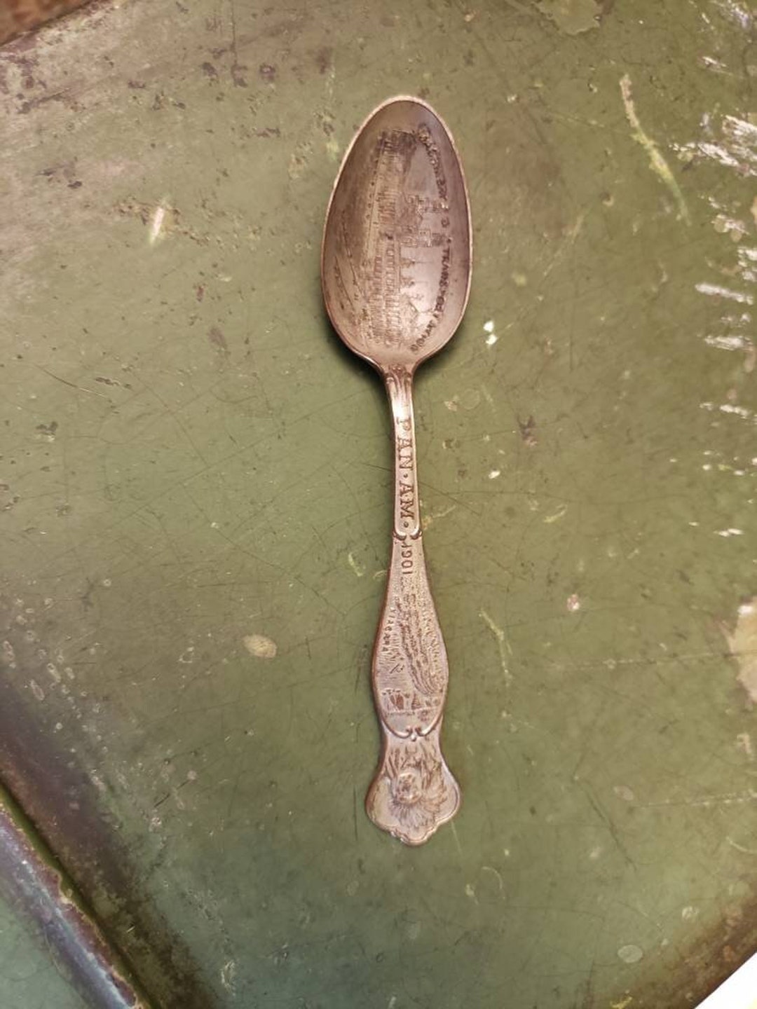 Pan Am Exposition Buffalo NY 1901 Souvenir Spoon - Etsy