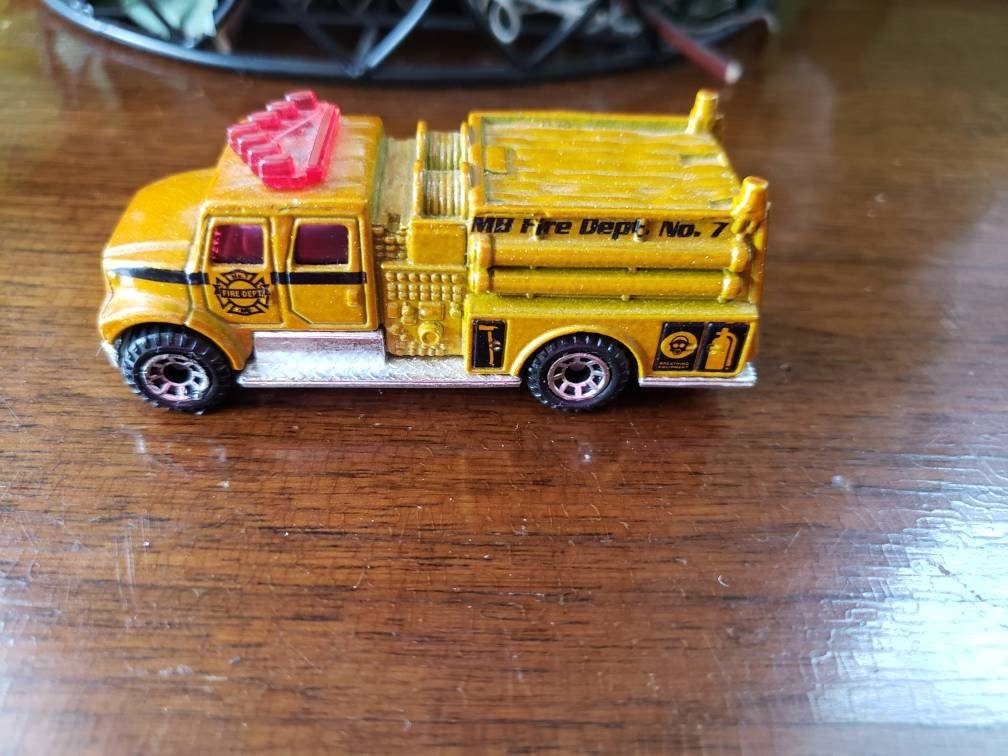 Custom Matchbox Fire Trucks