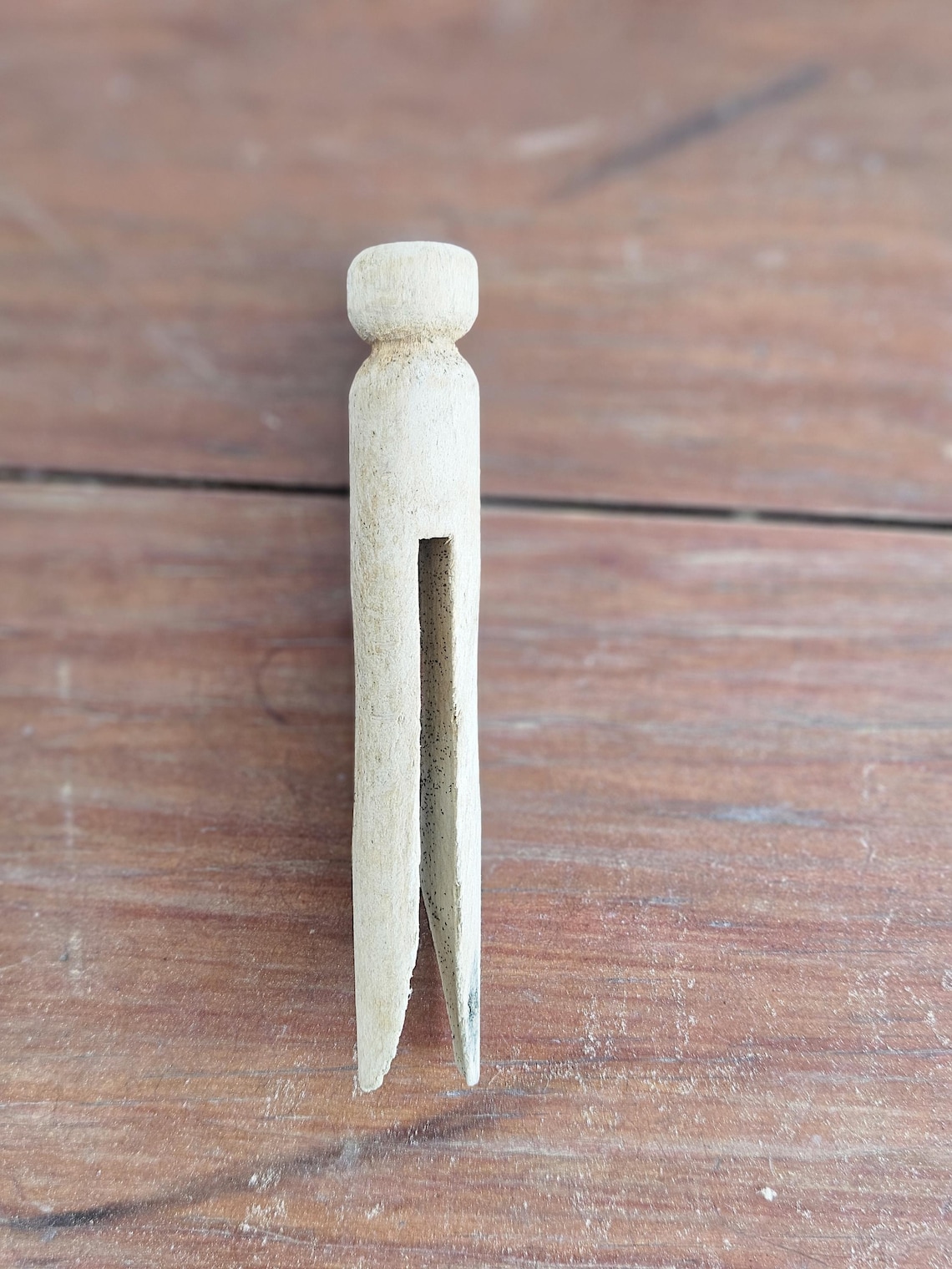 Vintage Wooden Clothes Pins, Wood Clothes Pins, Lot of 20 Laundry ...