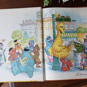 1970s the Sesame Street Library Volume 1 Hardcover Book - Etsy