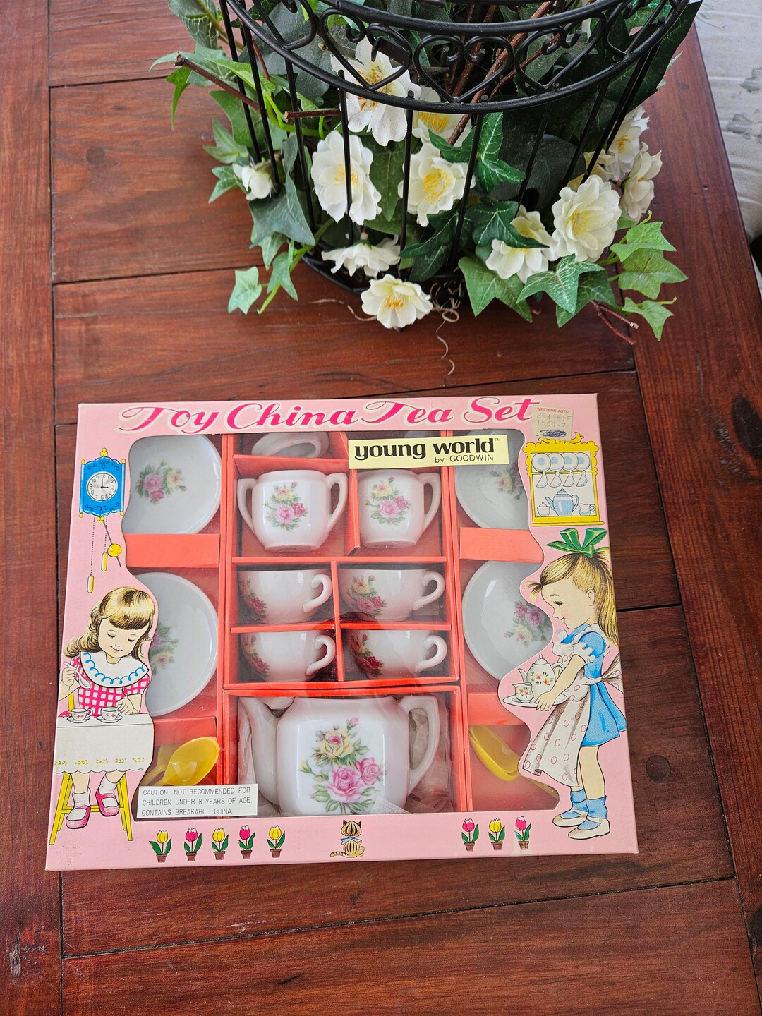 Vintage Toy Child's Tea Set 17 Piece Goodwin - Etsy