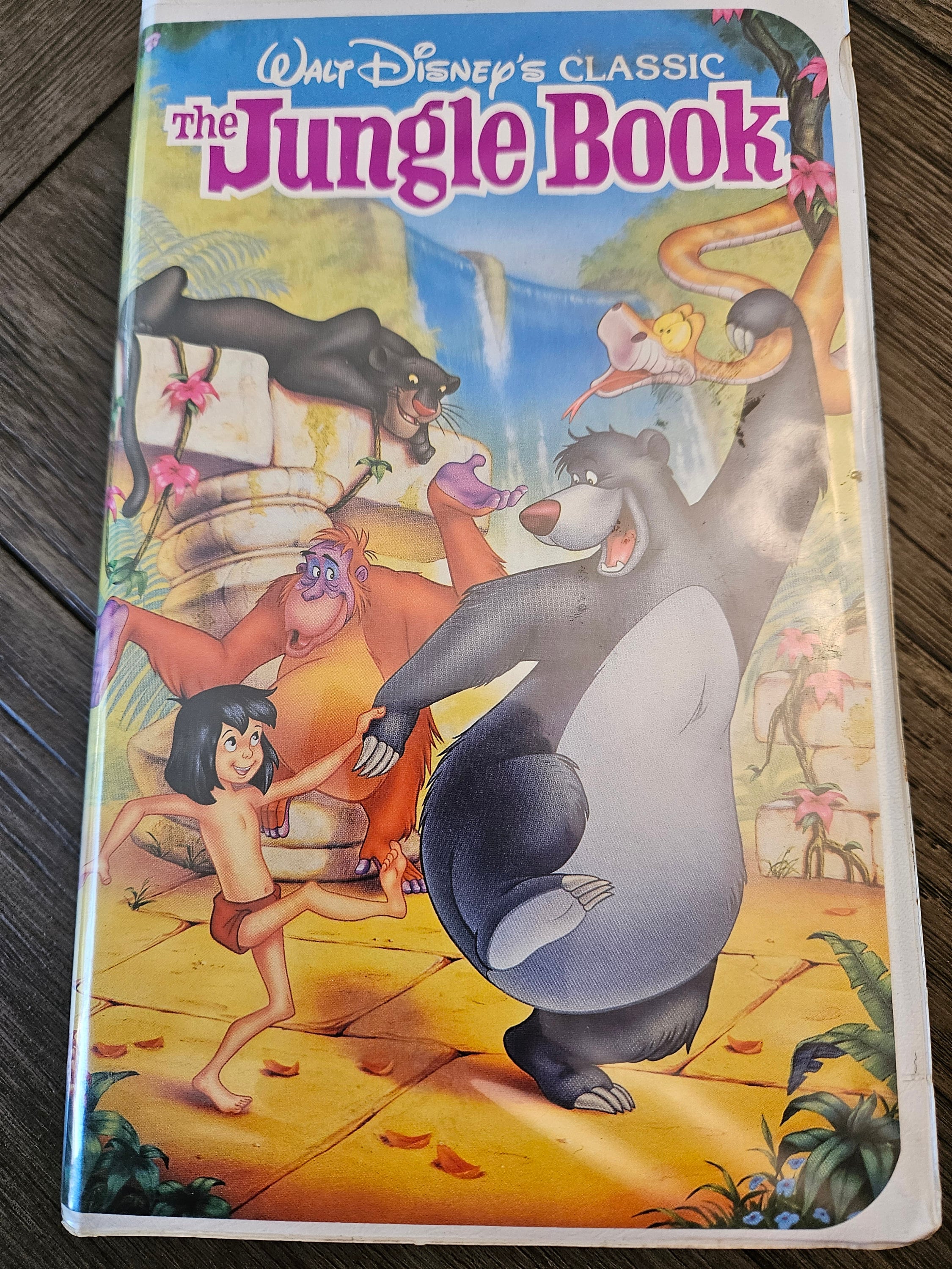 The Jungle Book Walt Disney Classic VHS Tape Black Diamond - Etsy