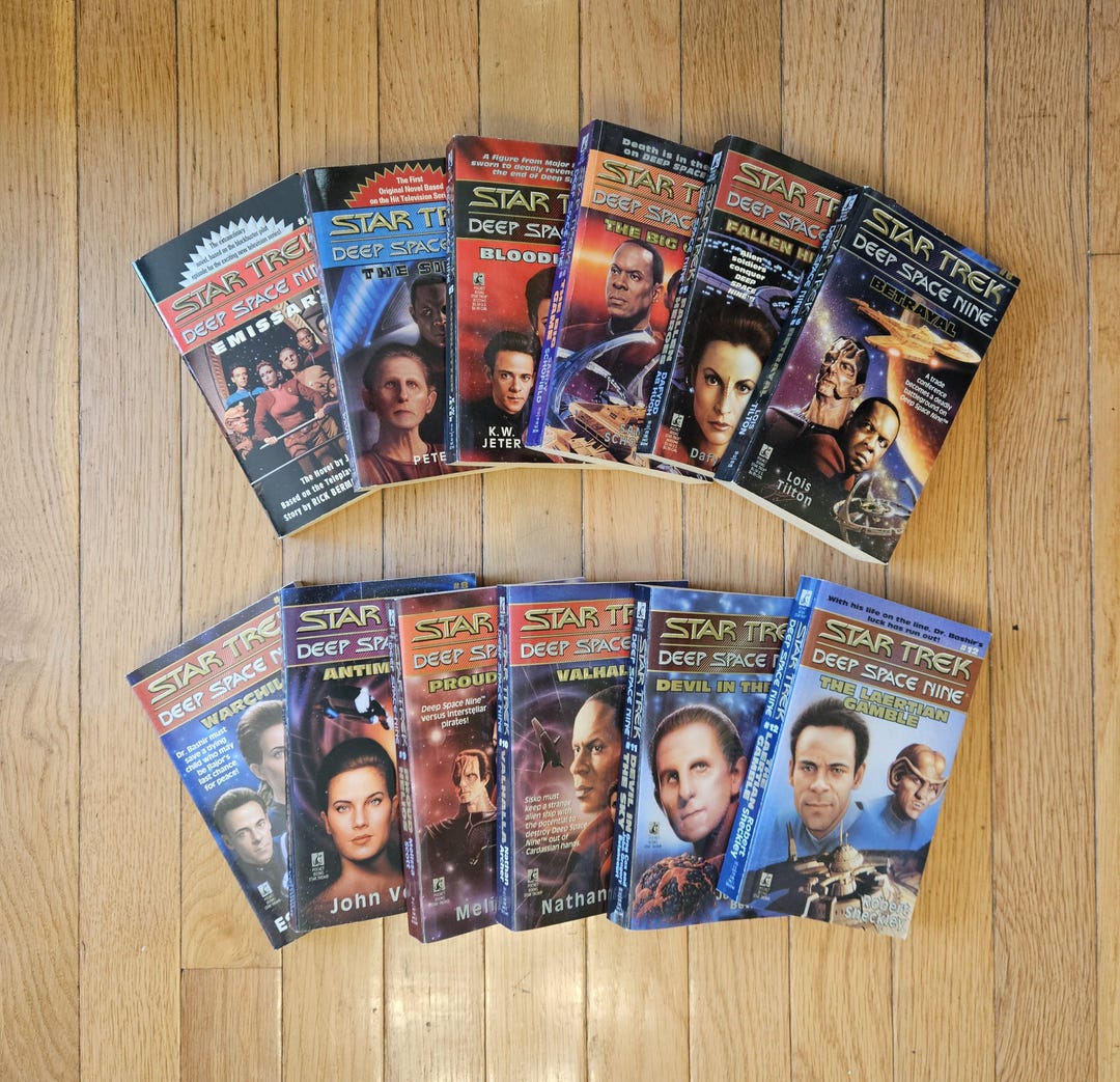 Star Trek Deep Space Nine Books 1990s Lot of 12 - Etsy