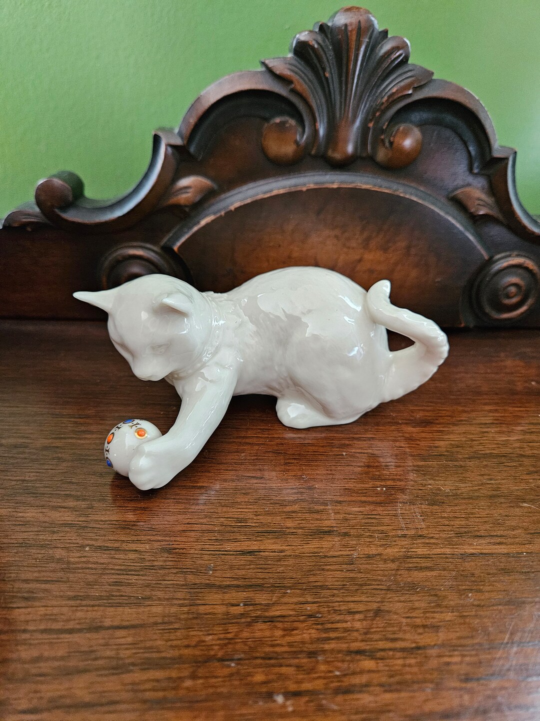 Vintage Lenox China Jewels Collection Cat Kitten Figurine 1991 - Etsy