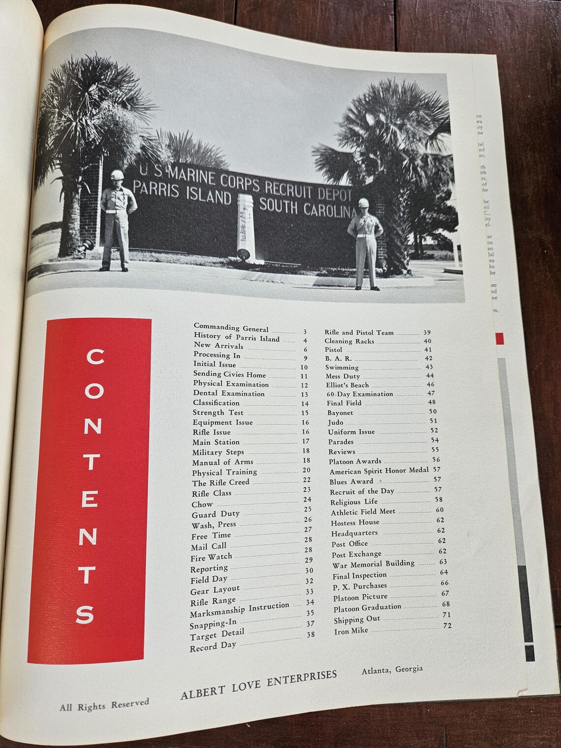1957 Marine Corps Recruit Depot Yearbook First Battalion Platoon 249 ...
