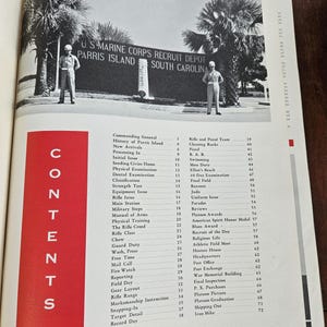 1957 Marine Corps Recruit Depot Yearbook First Battalion Platoon 249 ...