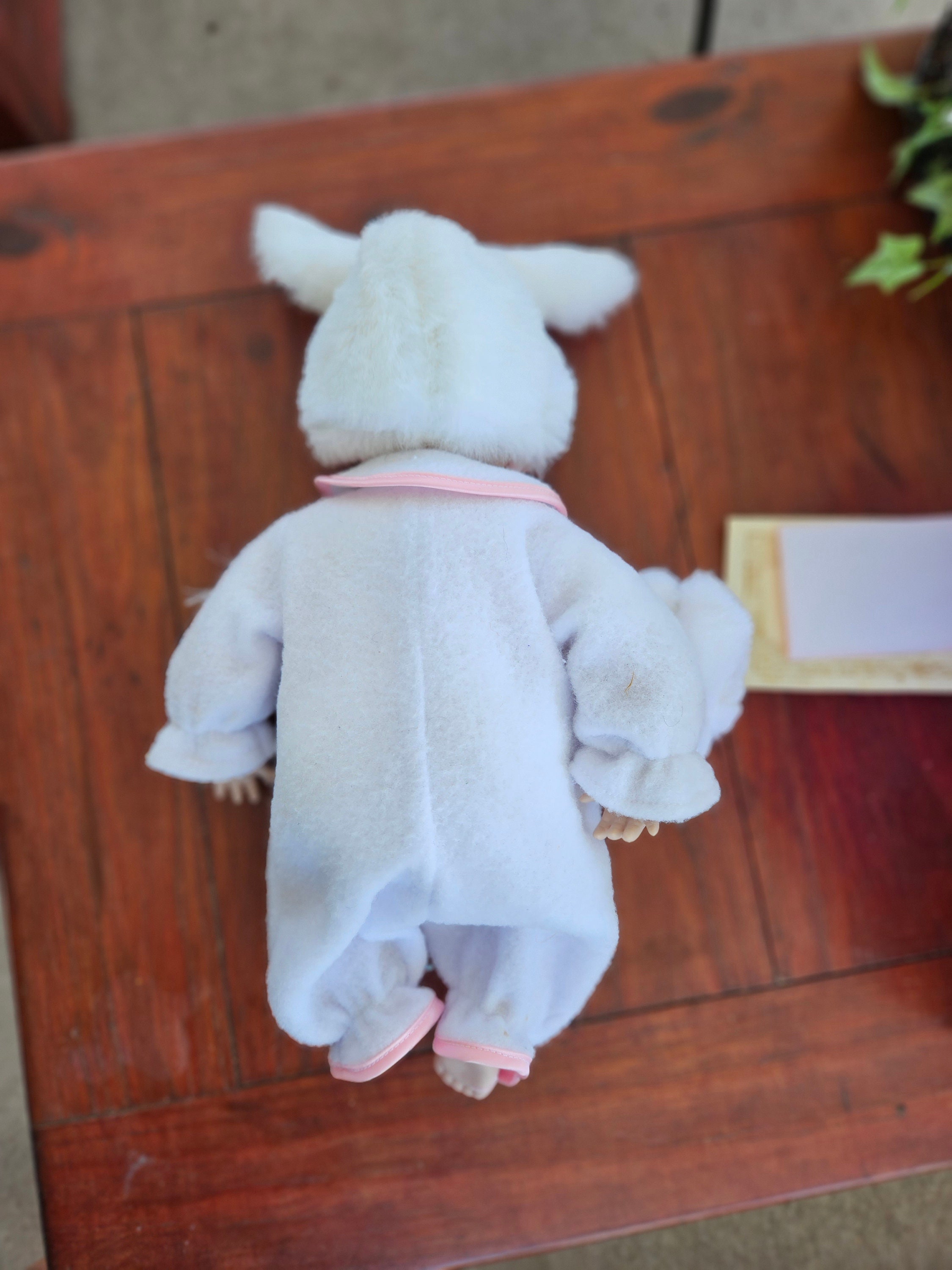 Brinns Collectible Edition Porcelain Doll Bunny Suit 1991 - Etsy