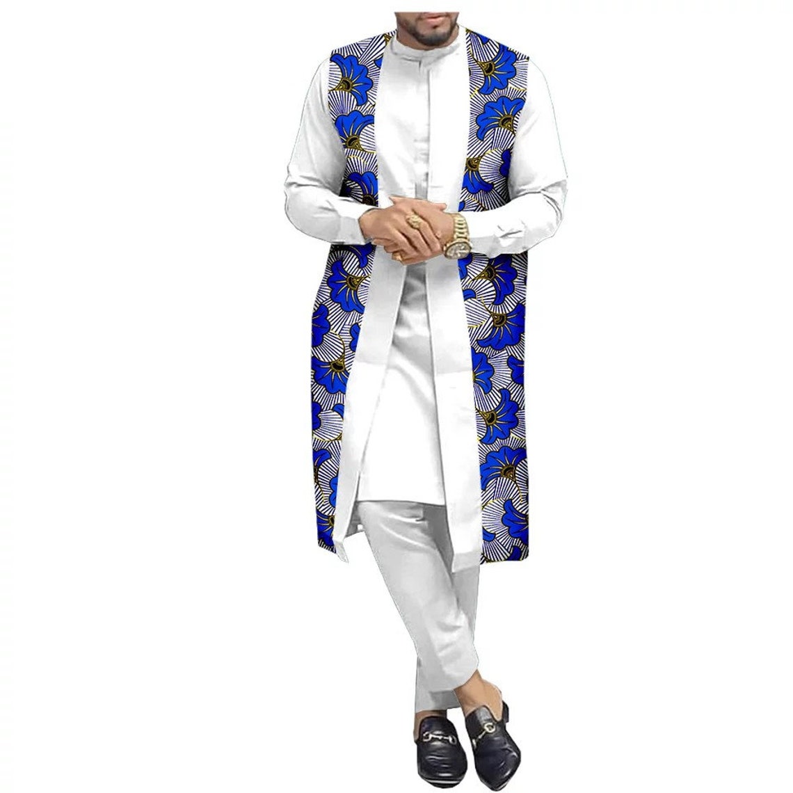 3 Piece African Men Suit Men Kaftan Set African Clothing for - Etsy