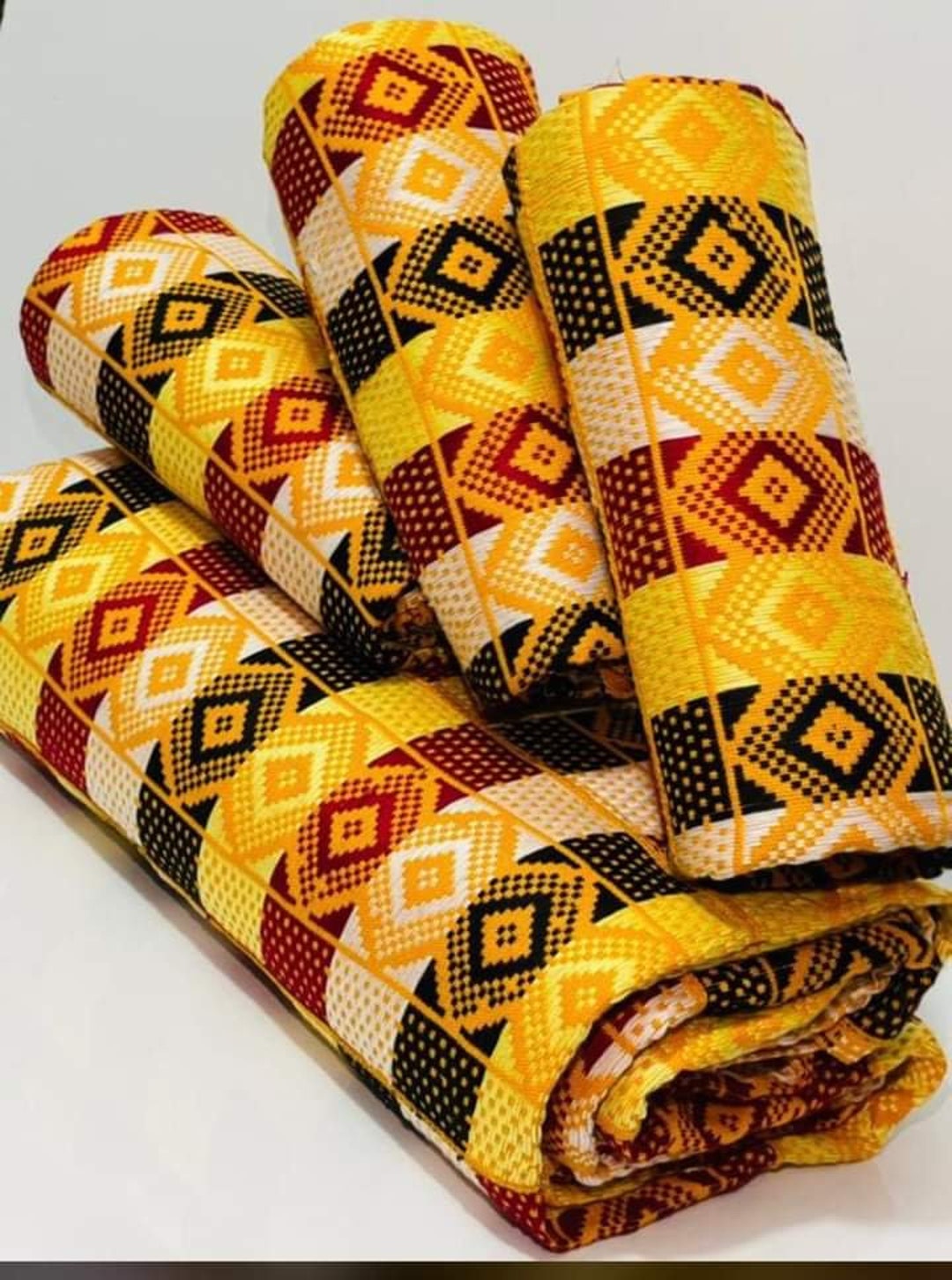 Handwoven African Kente Fabric Cloth, Authentic Ghana Cotton - Etsy