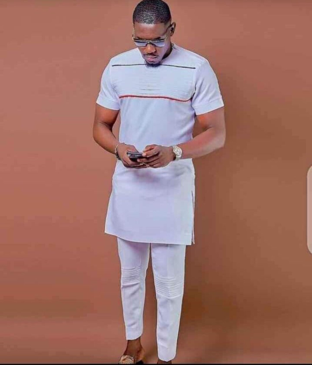 African Mens Wear | African White Kaftan for Men | Dashiki Mens ...