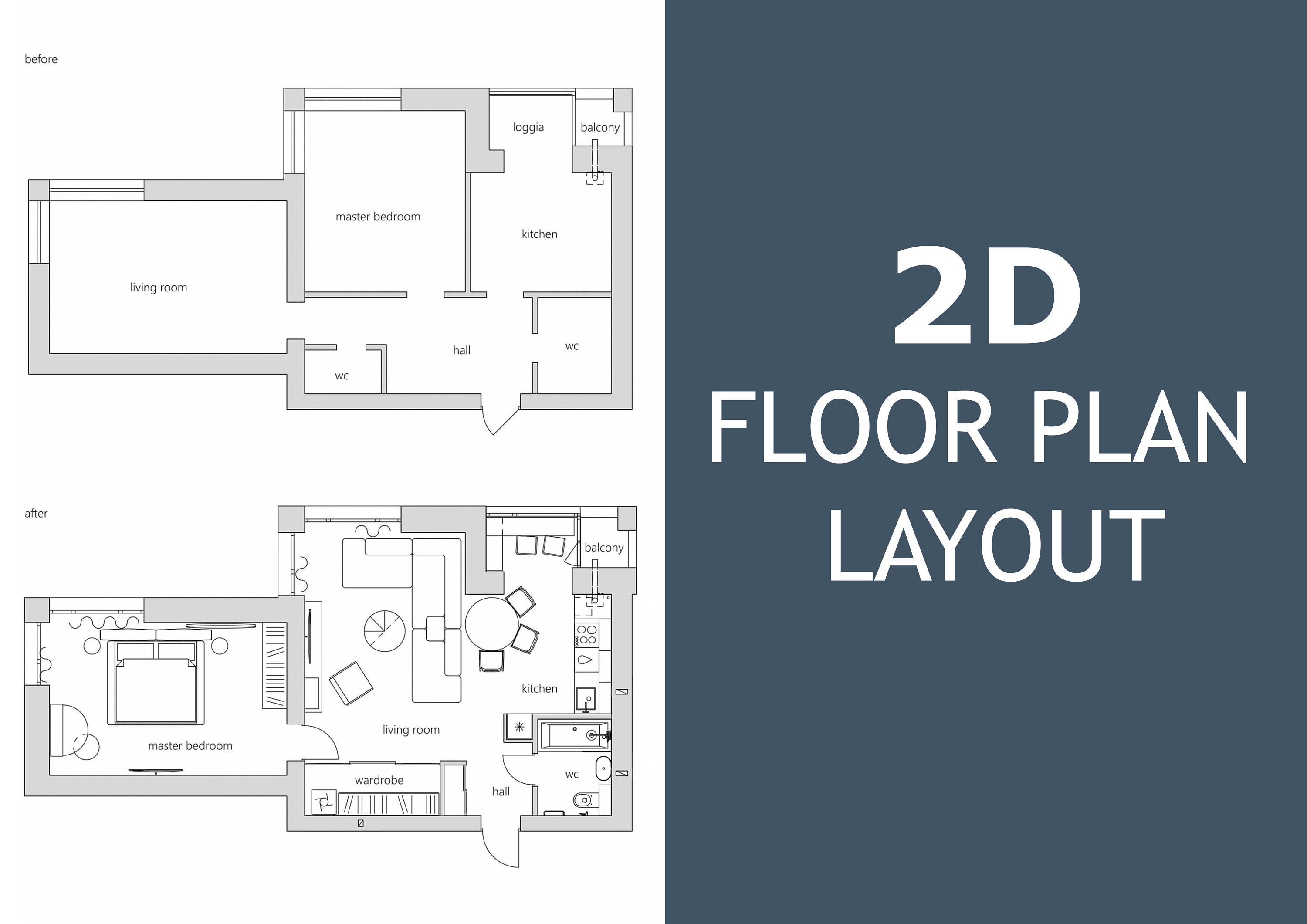 2D Floor Plan Drawing Services 2D Layout floor Plan Drawing - Etsy