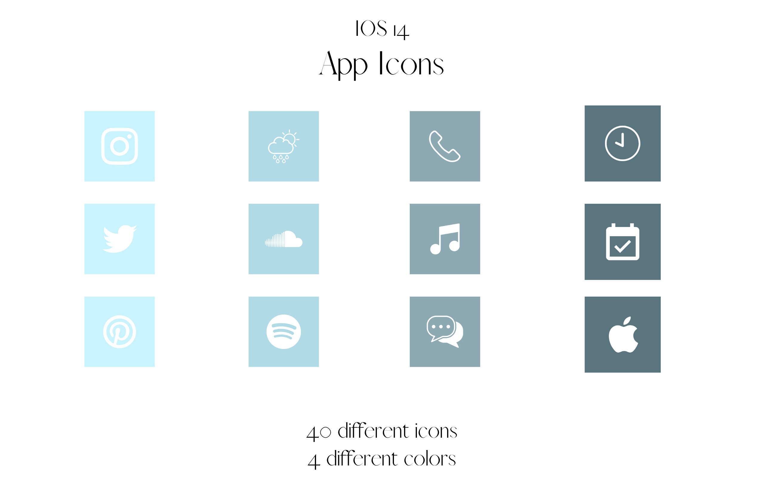 Blue Ios 14 Icons Free at Josephine Parks blog