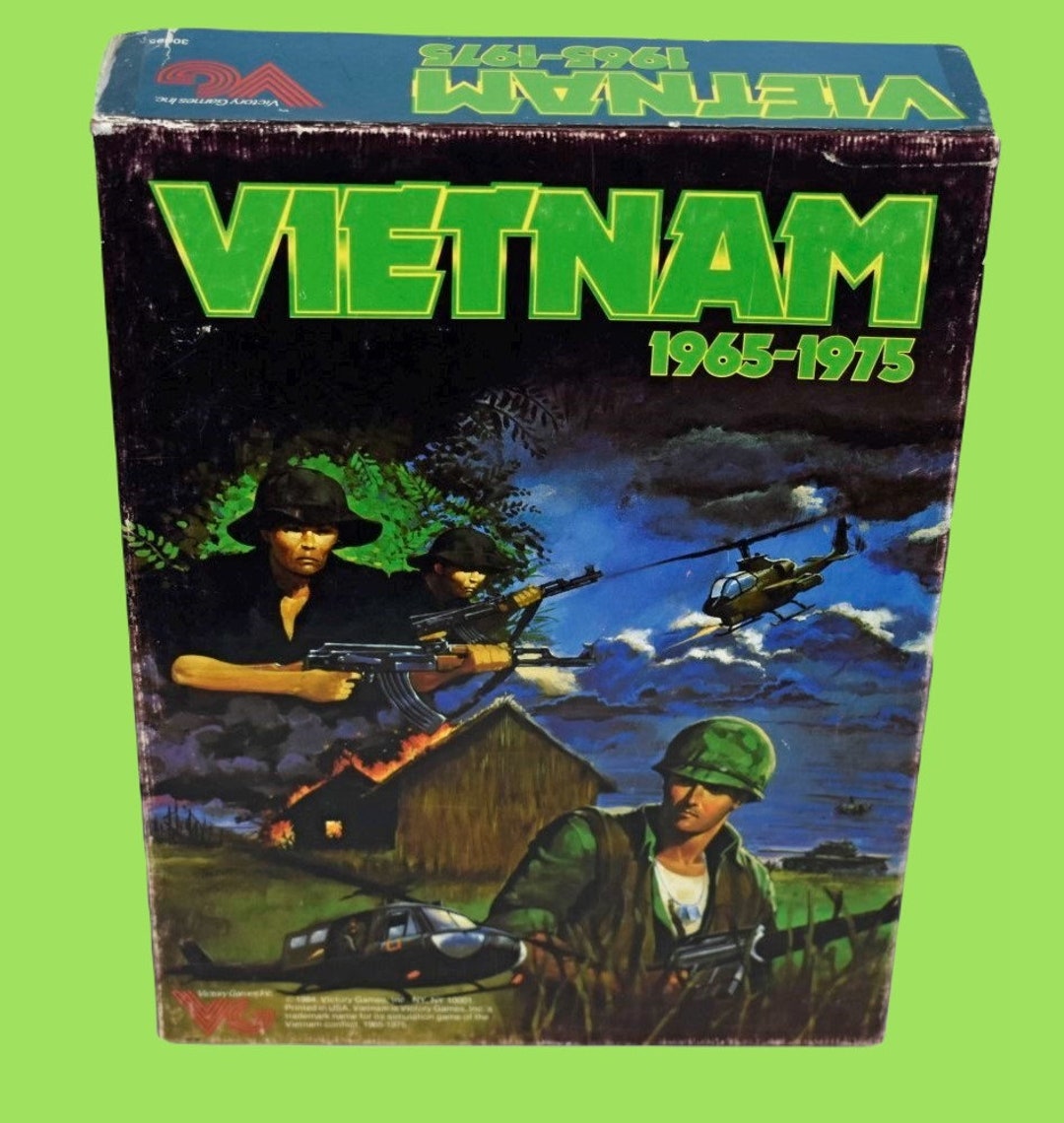 Vietnam Simulation War Game Unpunched Vintage 1984 Victory Games - Etsy