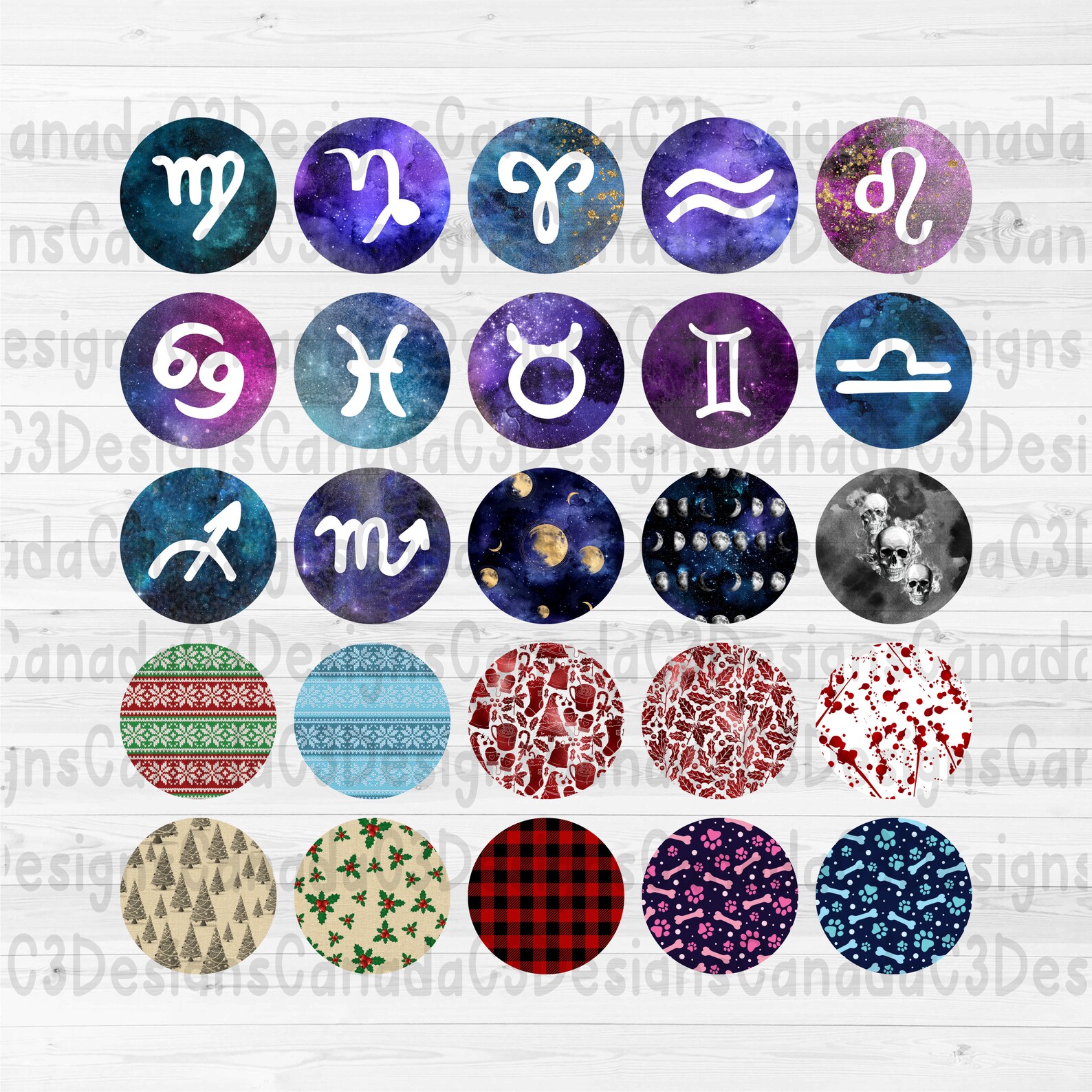 Car Coaster PNG Bundle, Car Coaster Sublimation Bundle, Car Coaster ...
