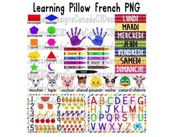 Learning Pillow PNG English Learning Pillow Educational Pillow ...