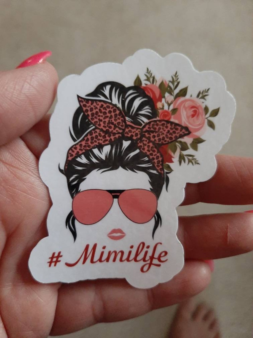 Cute Mimi Life Sticker - Etsy